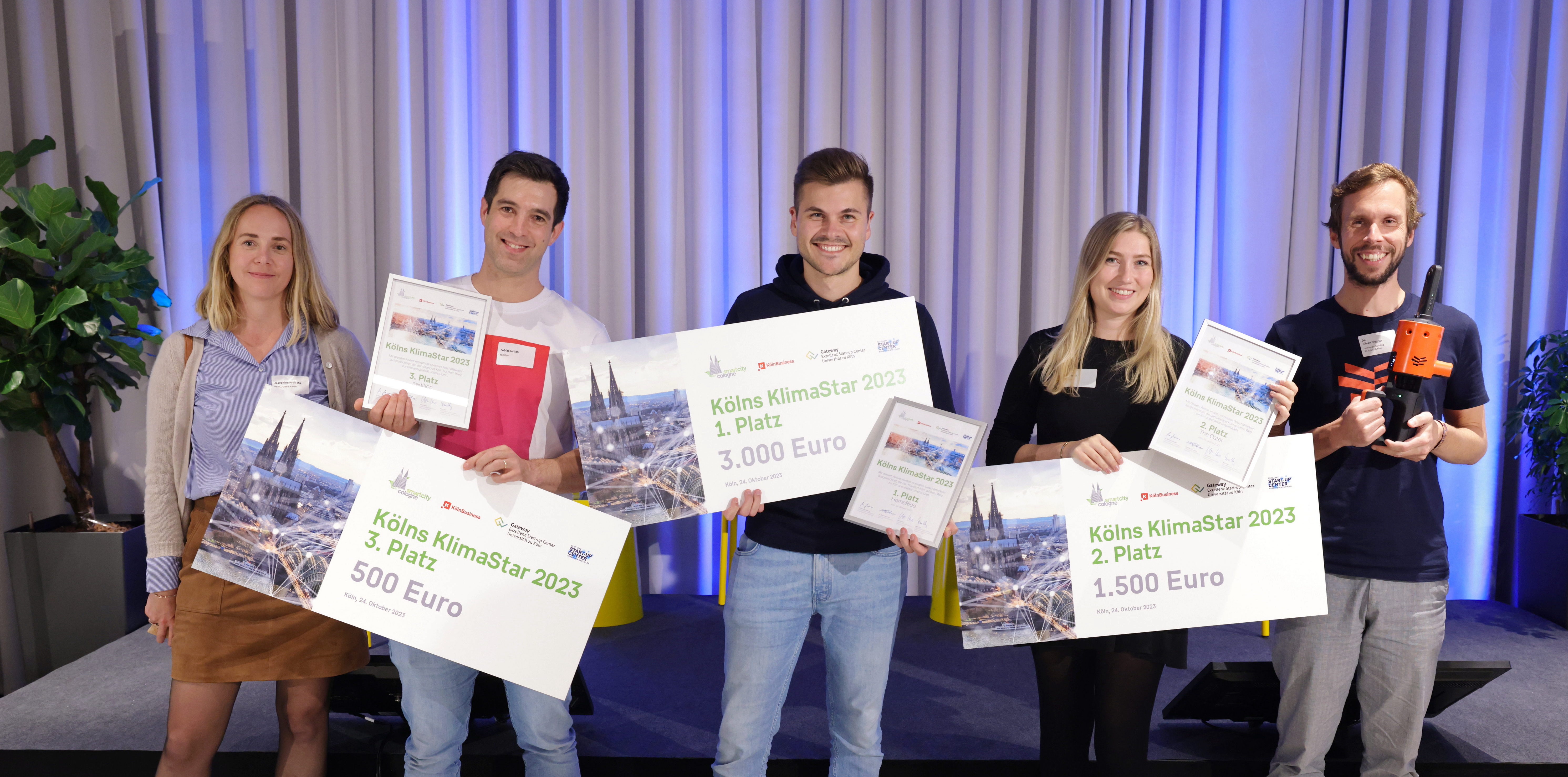 Kölns Klima Star 2023: 2. Platz für The Oater